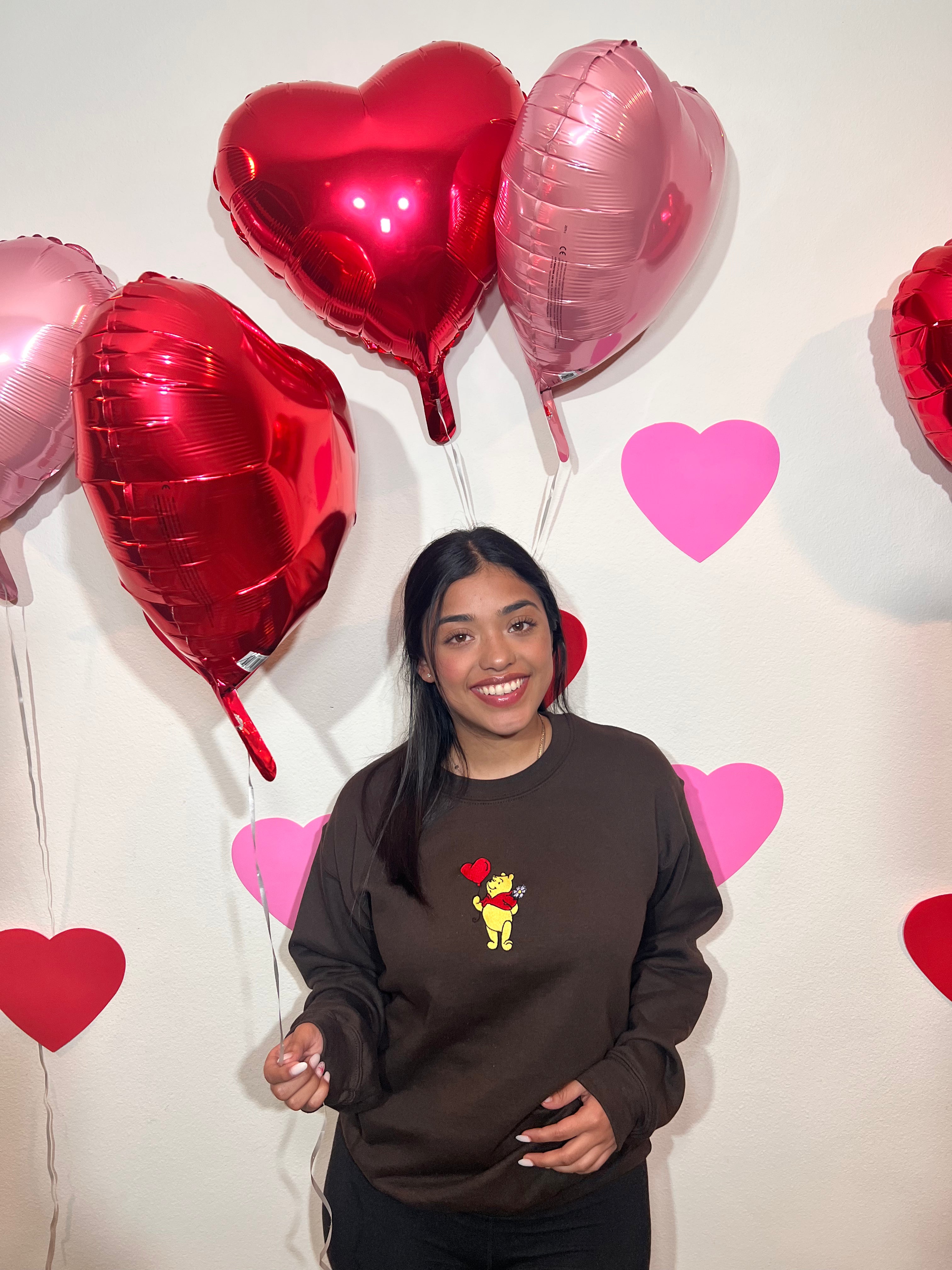 pooh in love – Goat Embroidery
